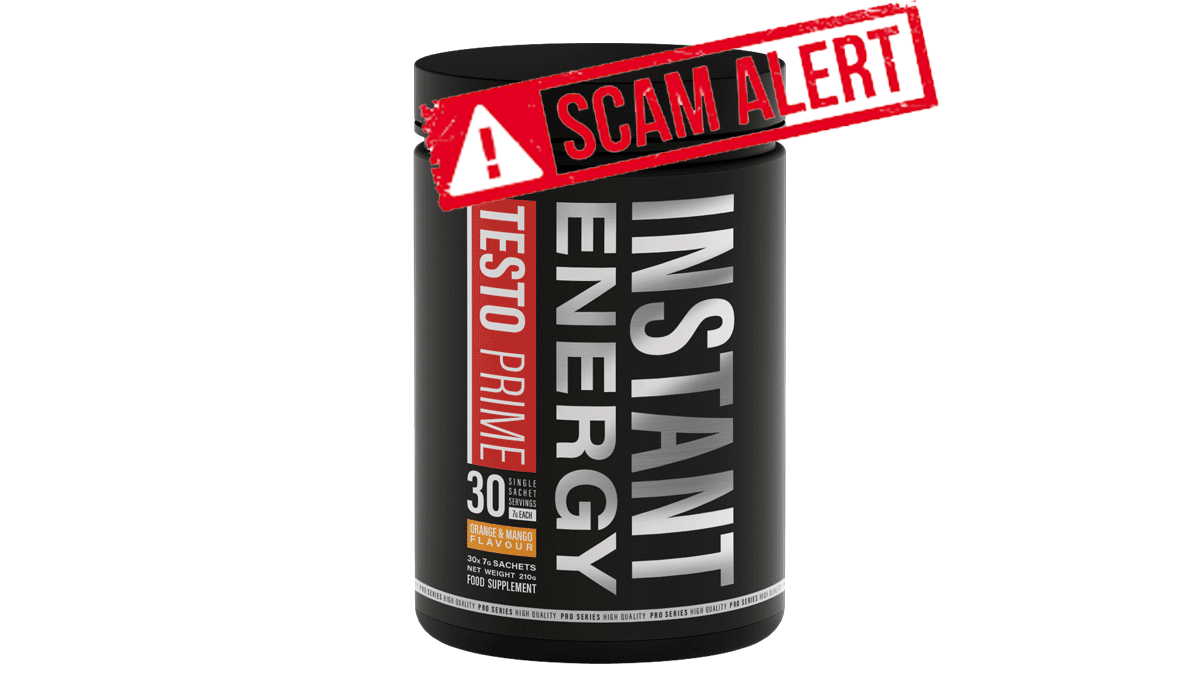 TestoPrime Instant Energy Scam: Can it keep your POWER on?